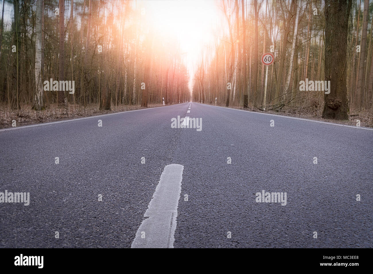 Driving in a straight line hi-res stock photography and images - Alamy