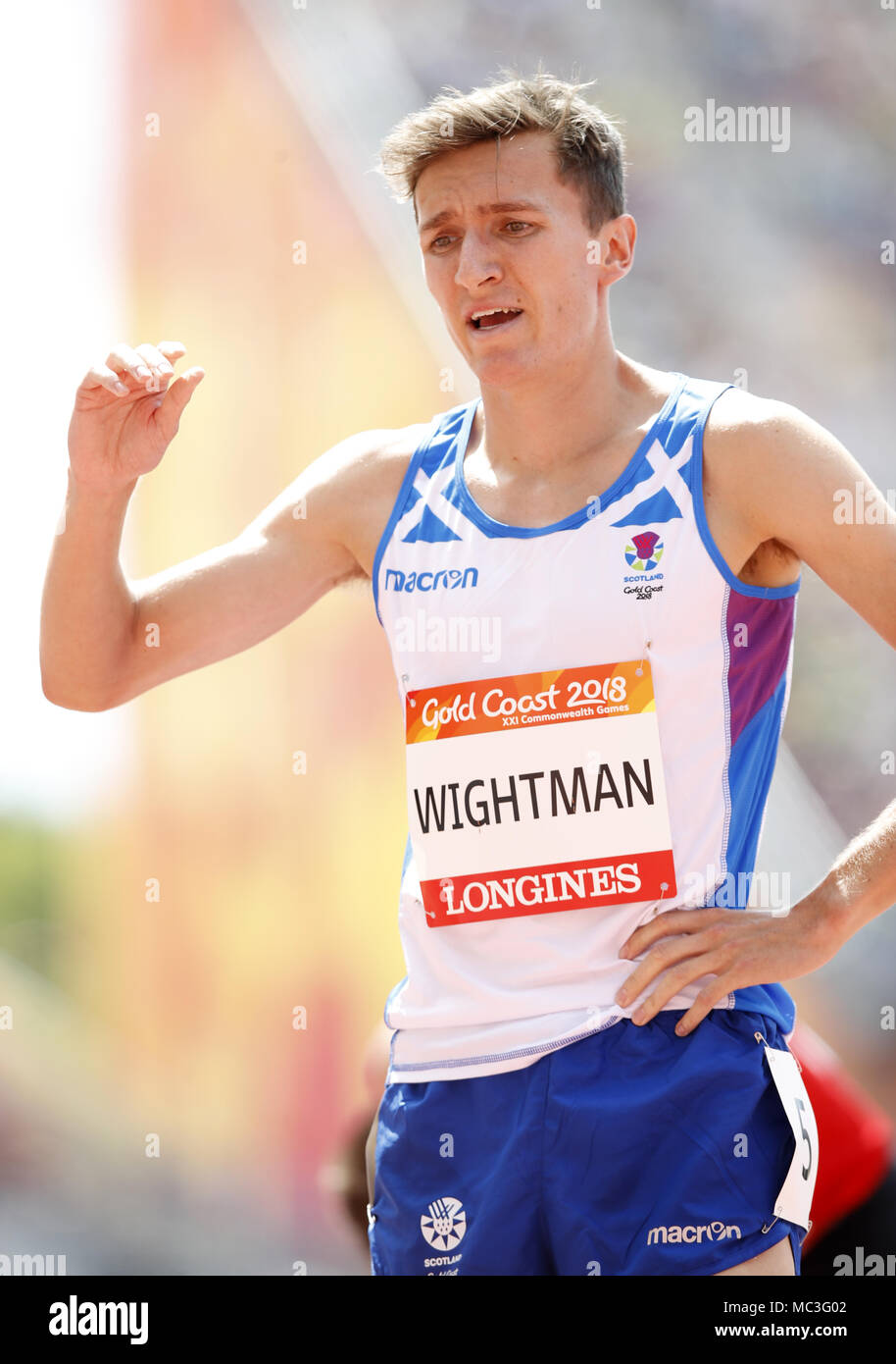 Scotland's Jake Wightman after the Men's 1500m Round 1 - Heat 2 at the ...