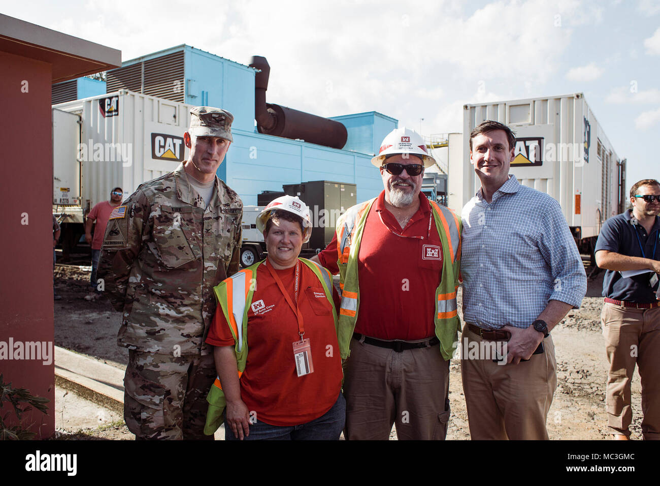 Vieques, Puerto Rico, March 19, 2018 - Colonel Jason A. Kirk and Thomas ...