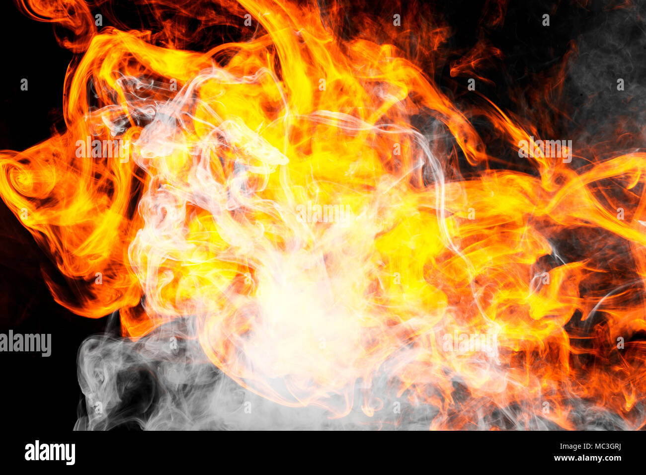 Fire flames background. Background of smoke vape Stock Photo - Alamy