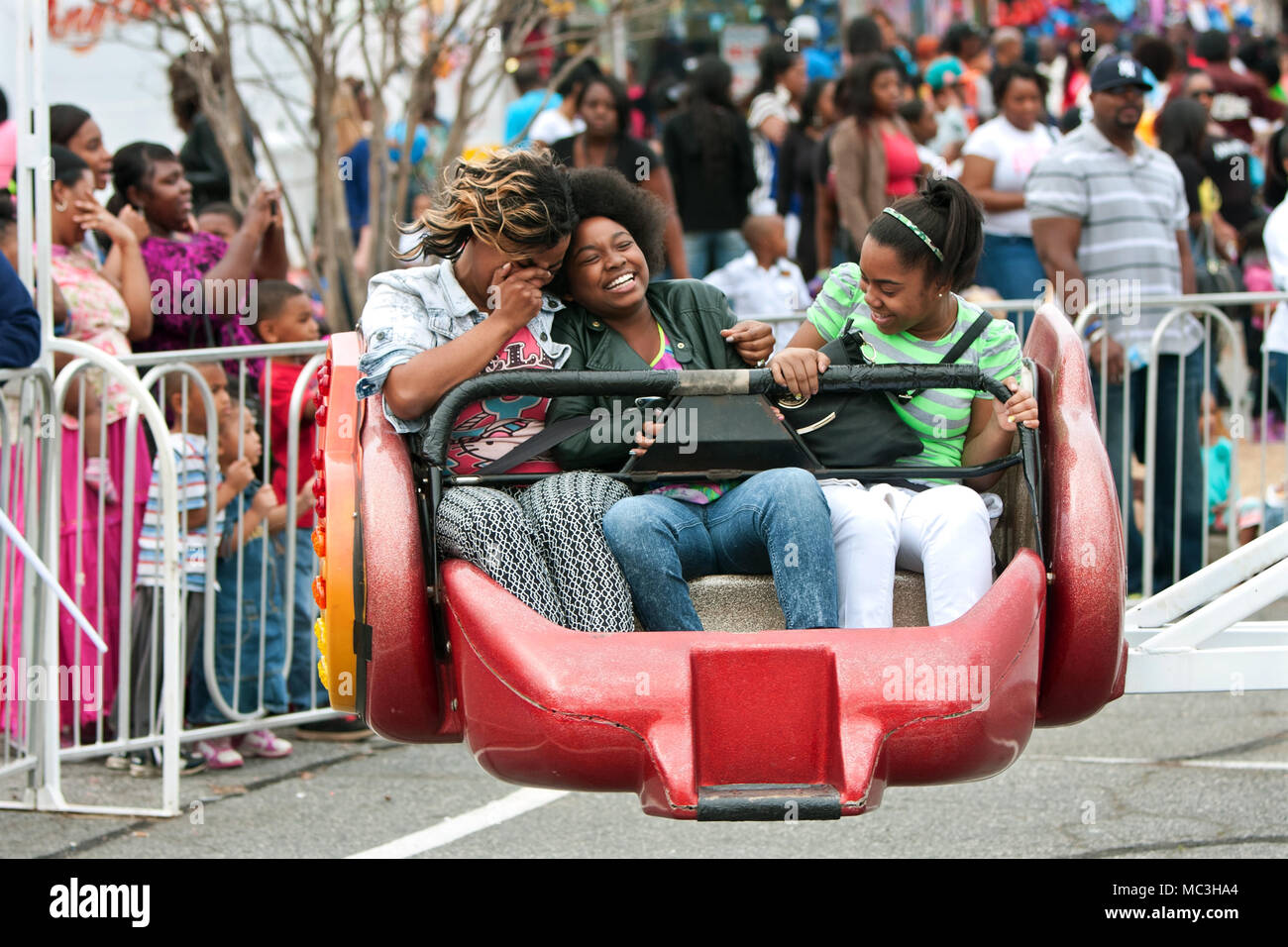 Carnival ride scrambler hi-res stock photography and images - Alamy