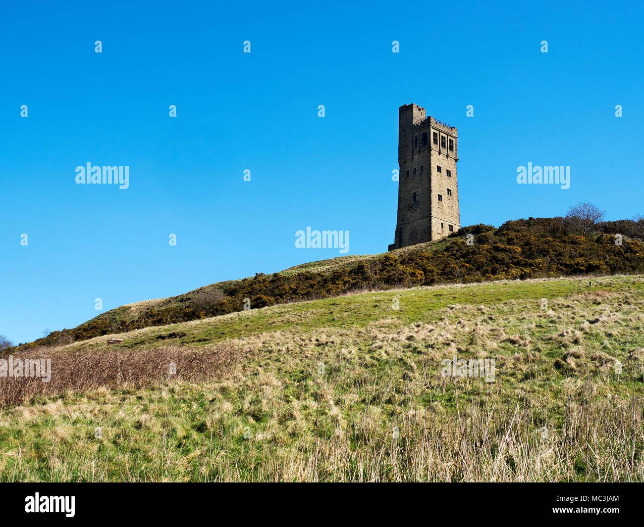 Victoria tower castle hill huddersfield hi-res stock photography and ...