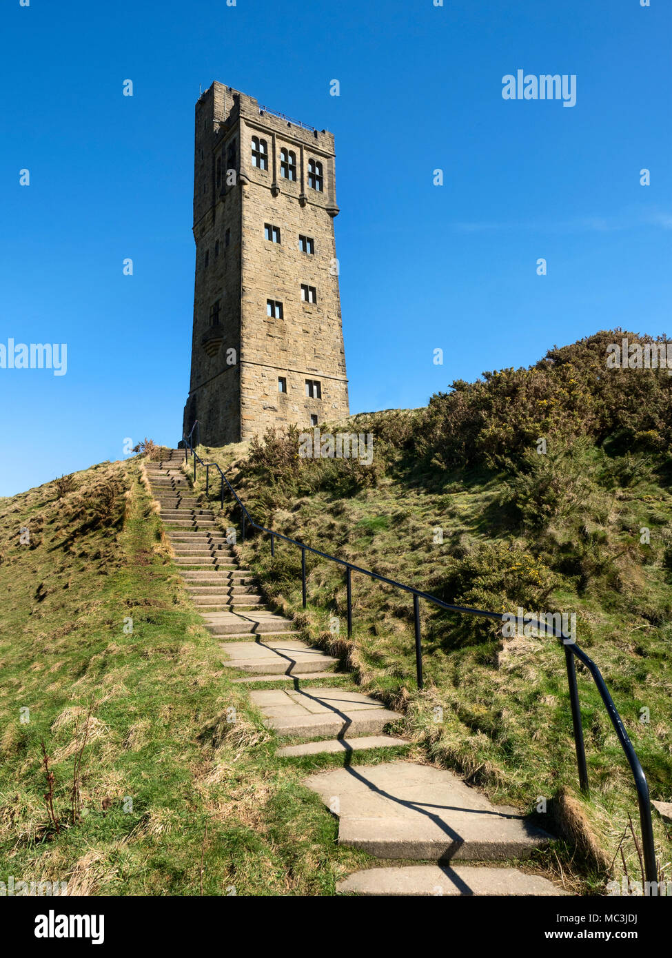 Victoria tower castle hill huddersfield hi-res stock photography and ...