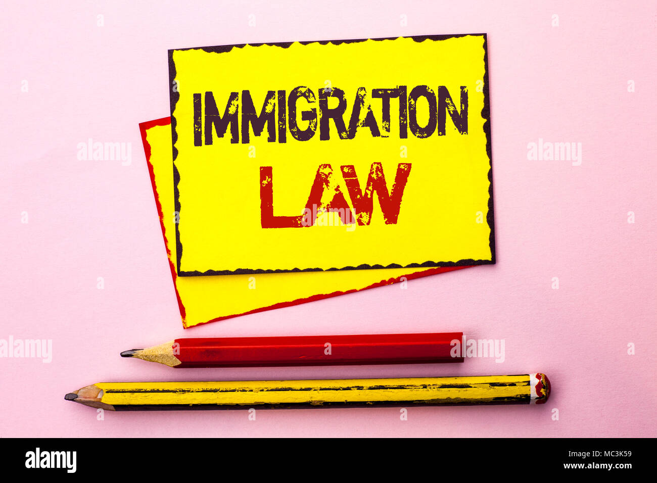 Text sign showing Immigration Law. Conceptual photo National ...