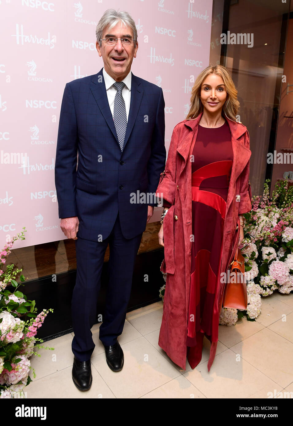 Managing director of Harrods Michael Ward (left) and Chief Merchant ...