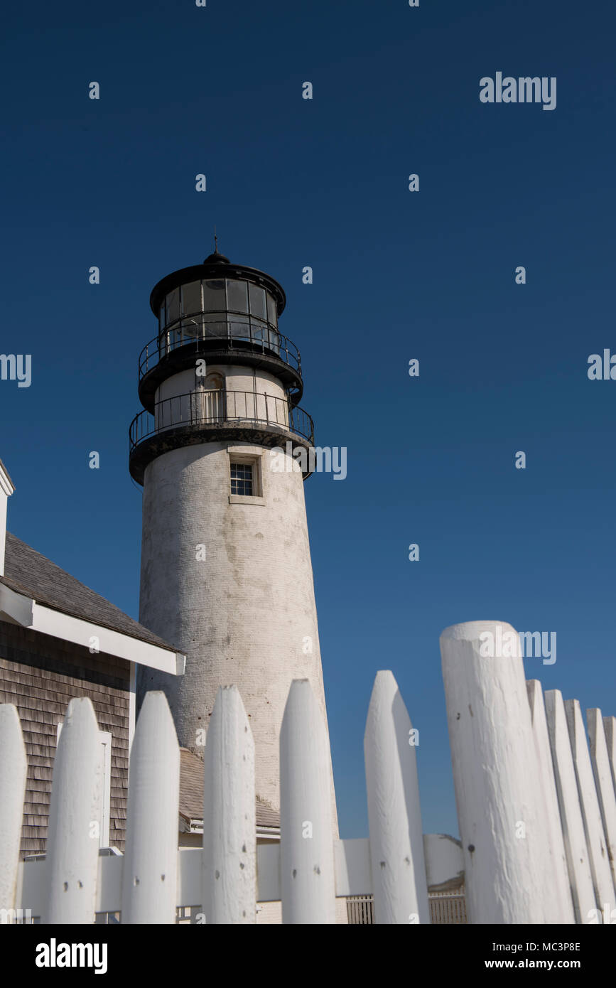 The Highland Light is an active lighthouse built in 1797 on the Cape ...