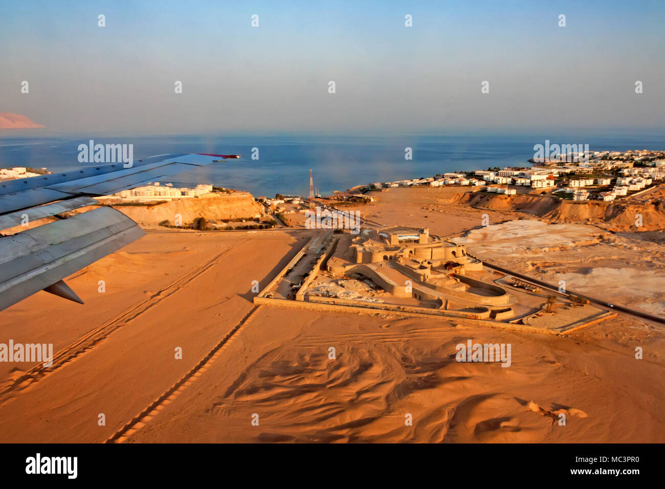 Aerial view of desert in Sinai peninsula in Egypt Stock Photo - Alamy