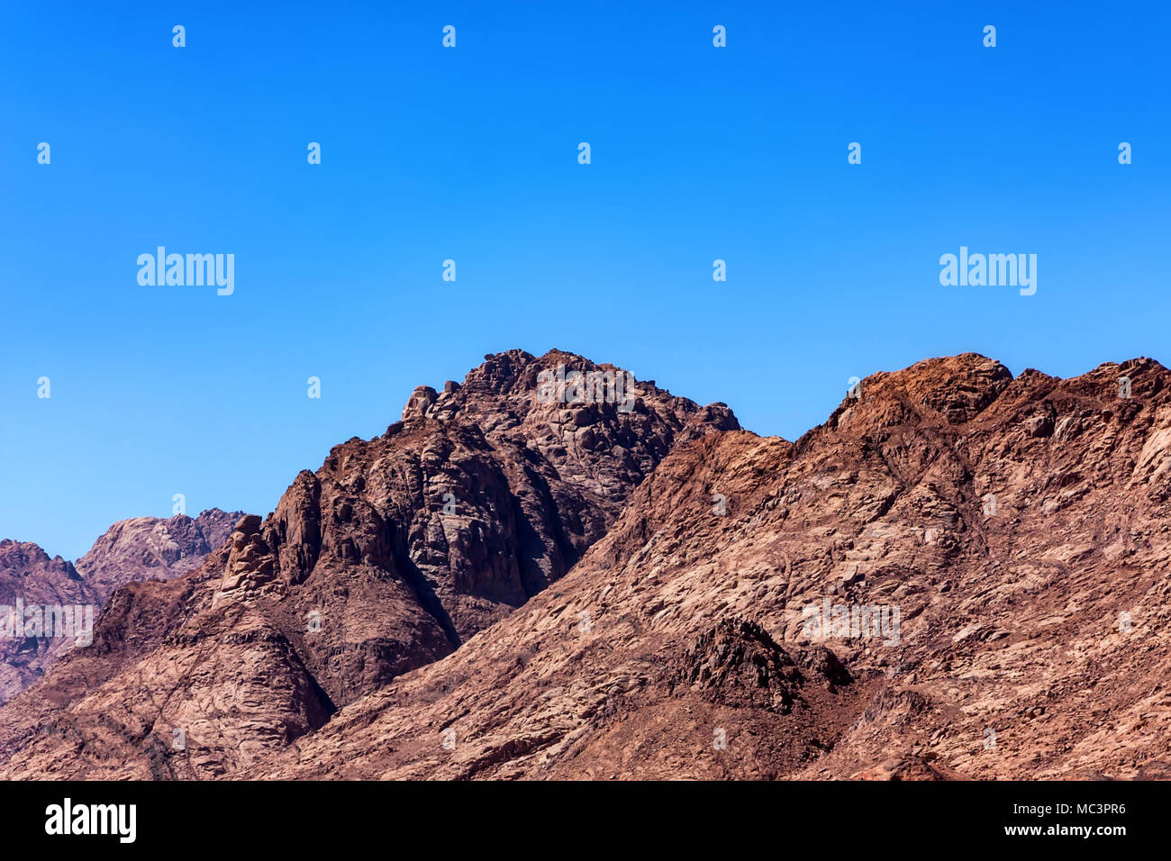 Rocks in desert on Sinai peninsula Stock Photo - Alamy