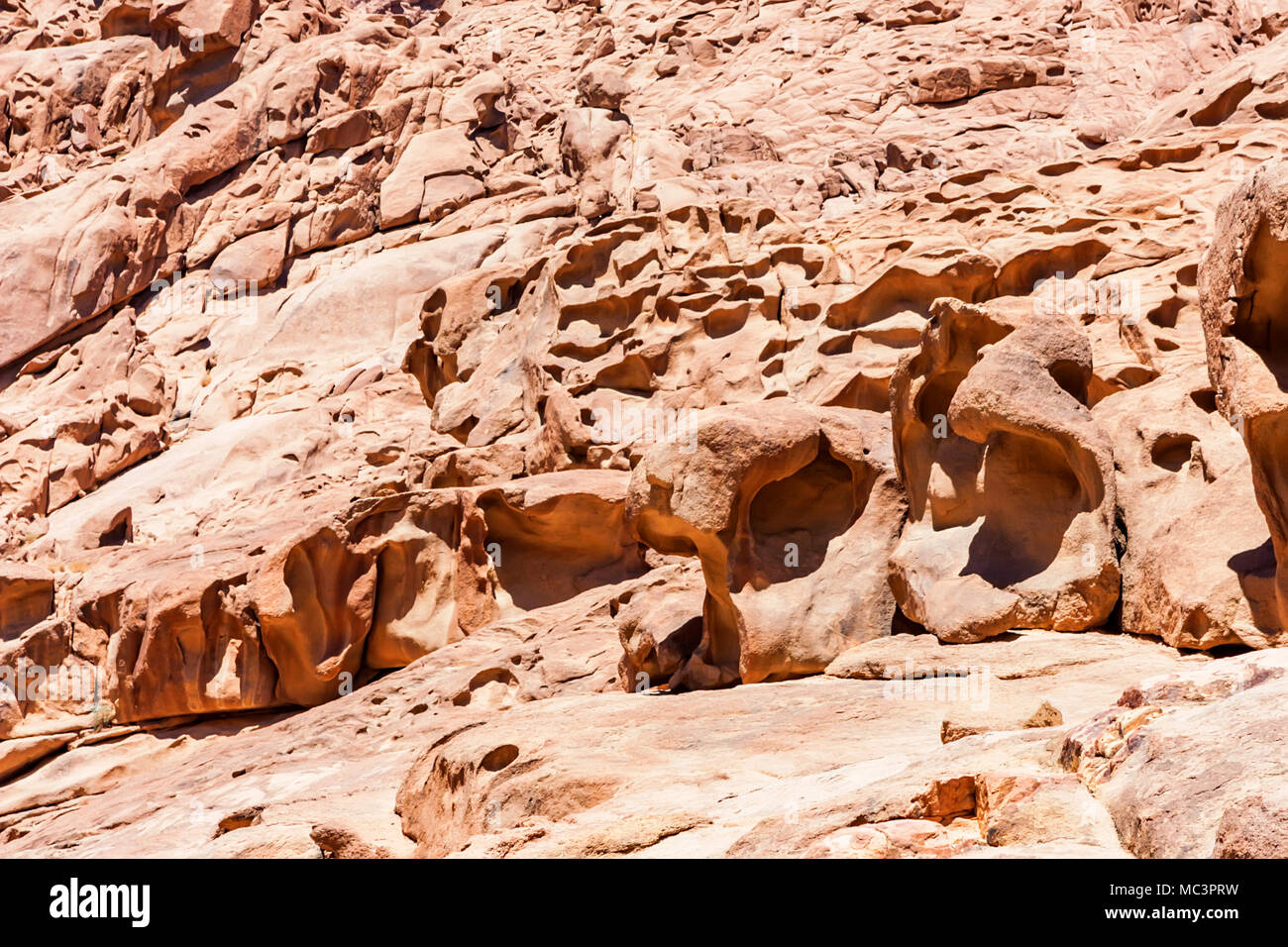 Rocks in desert on Sinai peninsula Stock Photo - Alamy