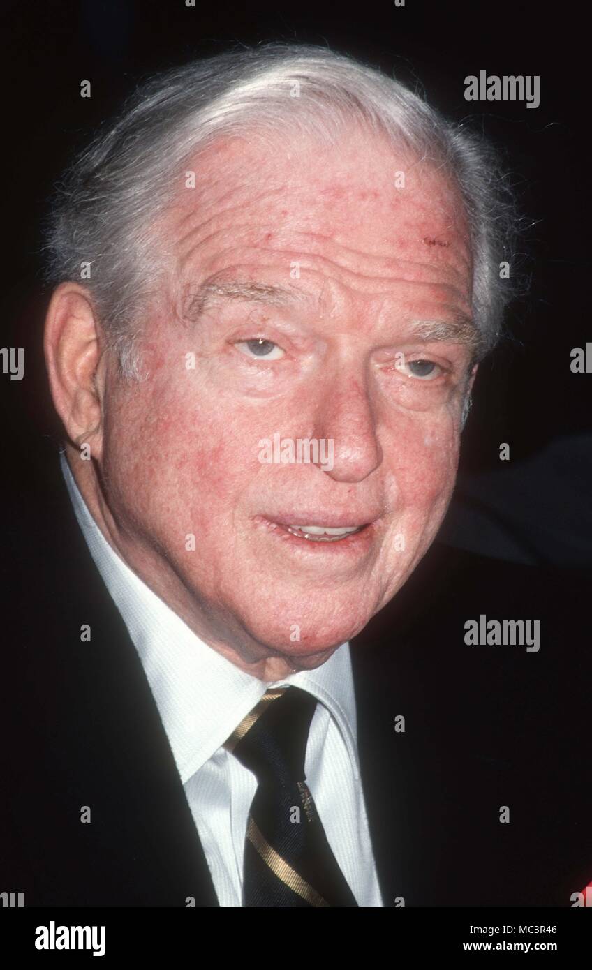 Sidney Sheldon 1991 Photo By John Barrett/PHOTOlink.net Stock Photo - Alamy