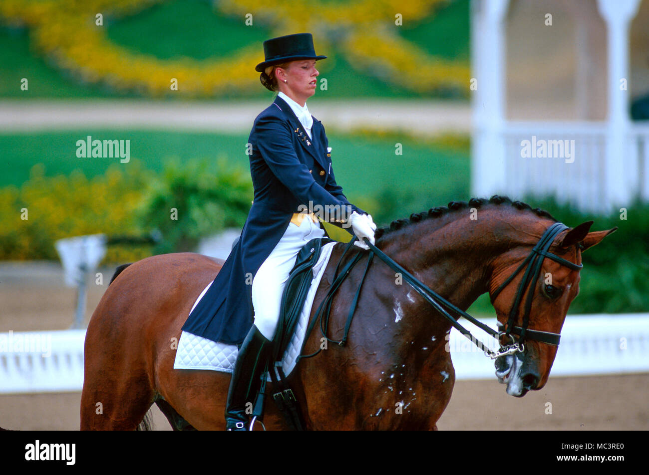 The Olympic Games, Atlanta 1996, Anky van Grunsven (NED) riding ...