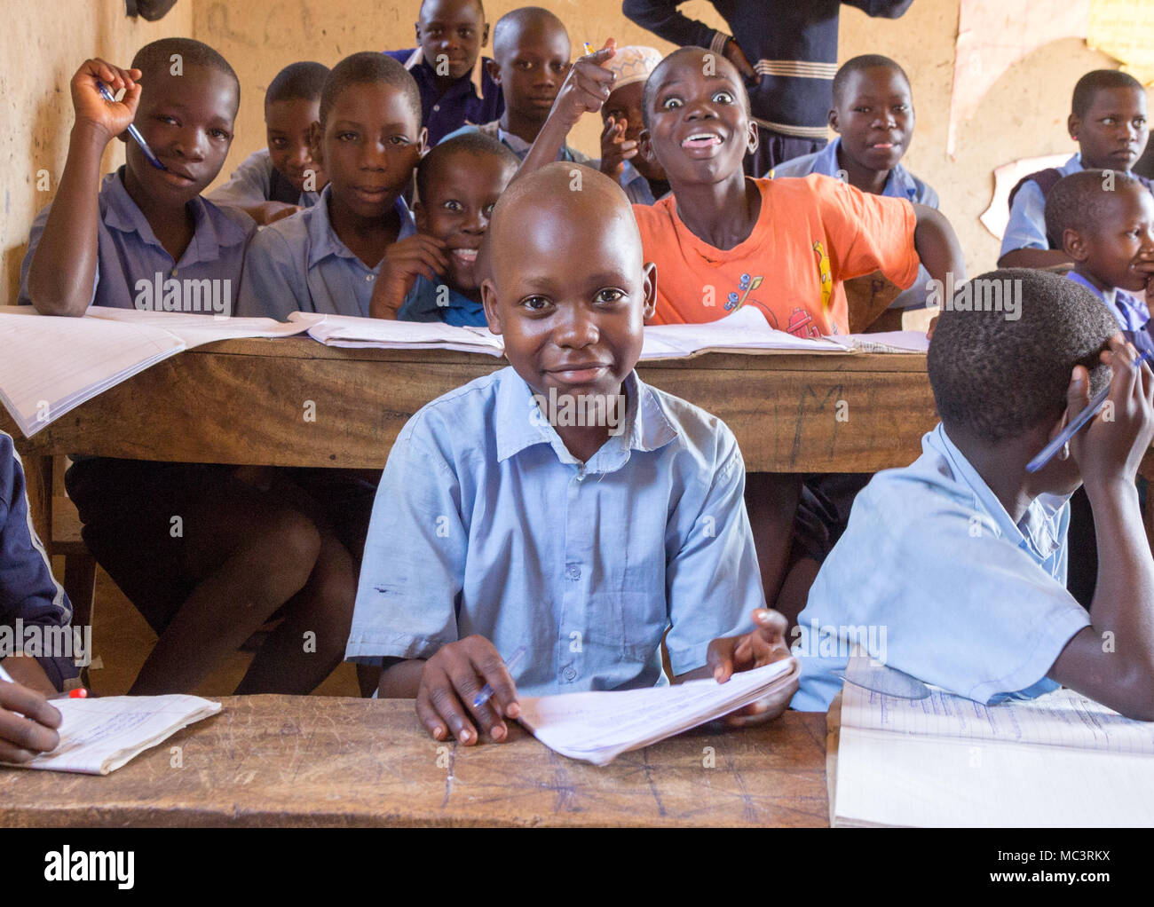 Ugandan school uniform hi-res stock photography and images - Alamy