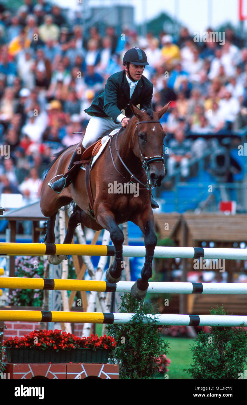 CHIO Aachen june 1999, Luis-Felipe Azevedo (BRA) riding El Gringo Stock ...