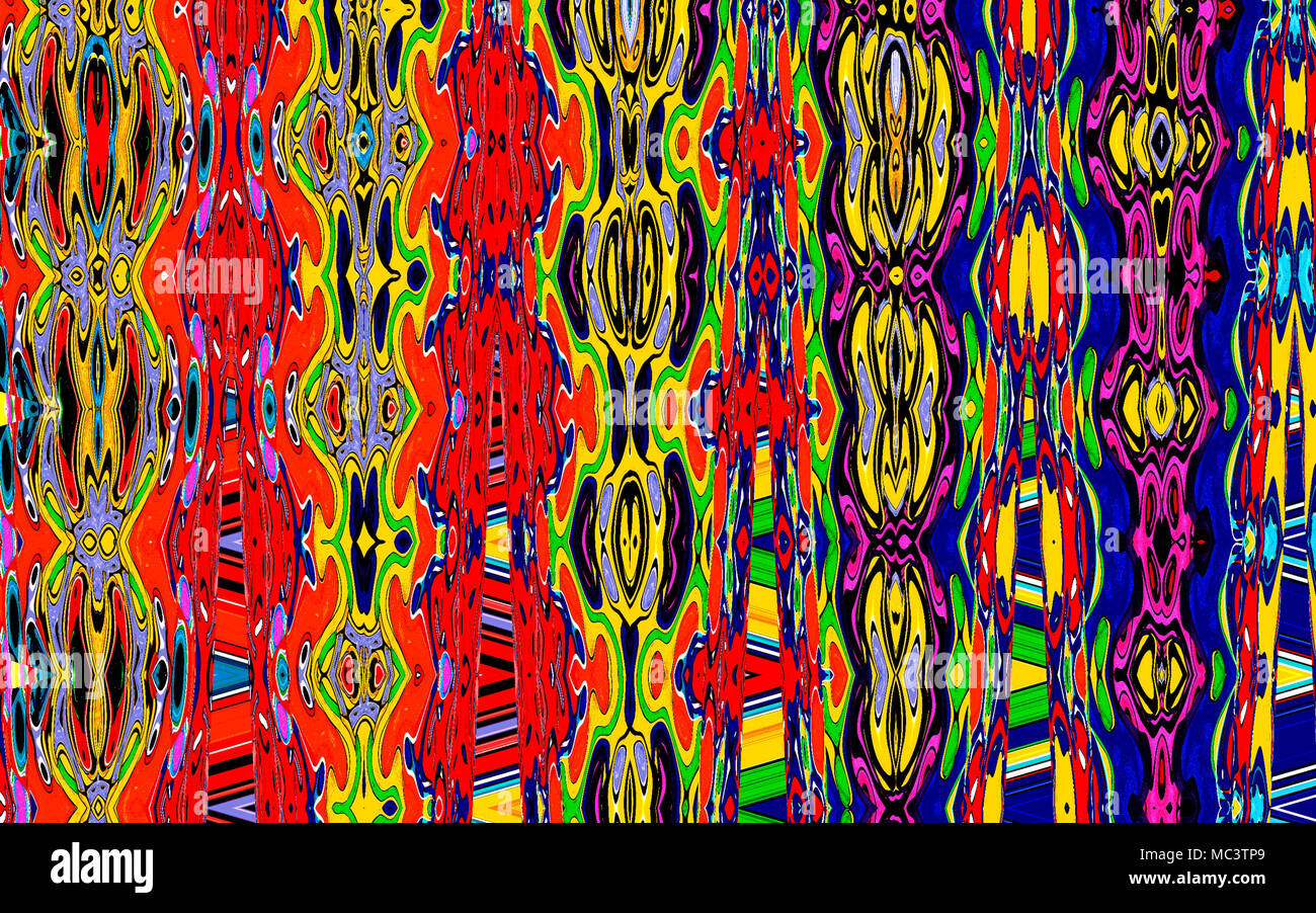 A digital abstract illustration that's unique, interesting, unusual ...