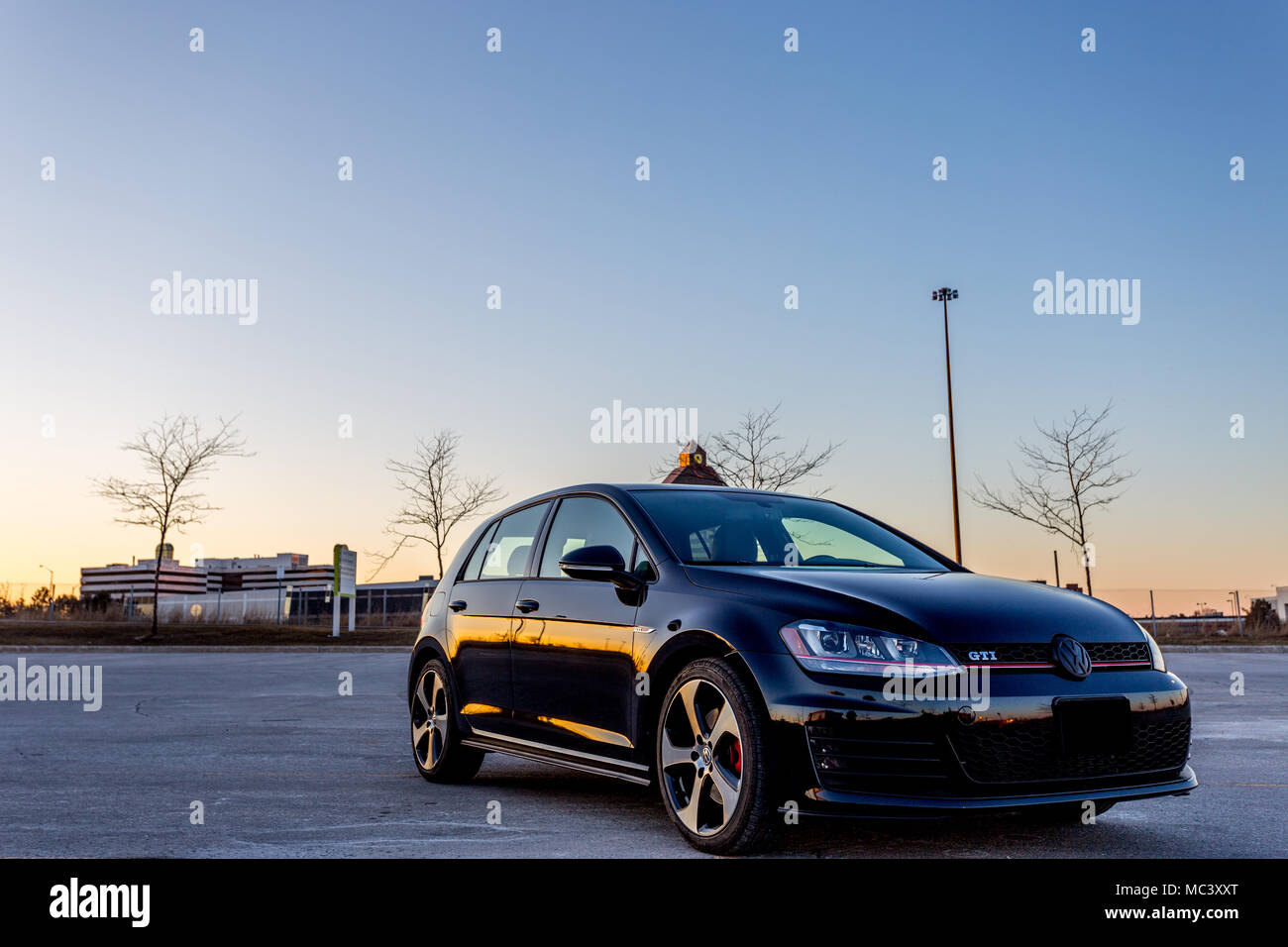 Volkswagen Golf GTI MK7 Stock Photo - Alamy