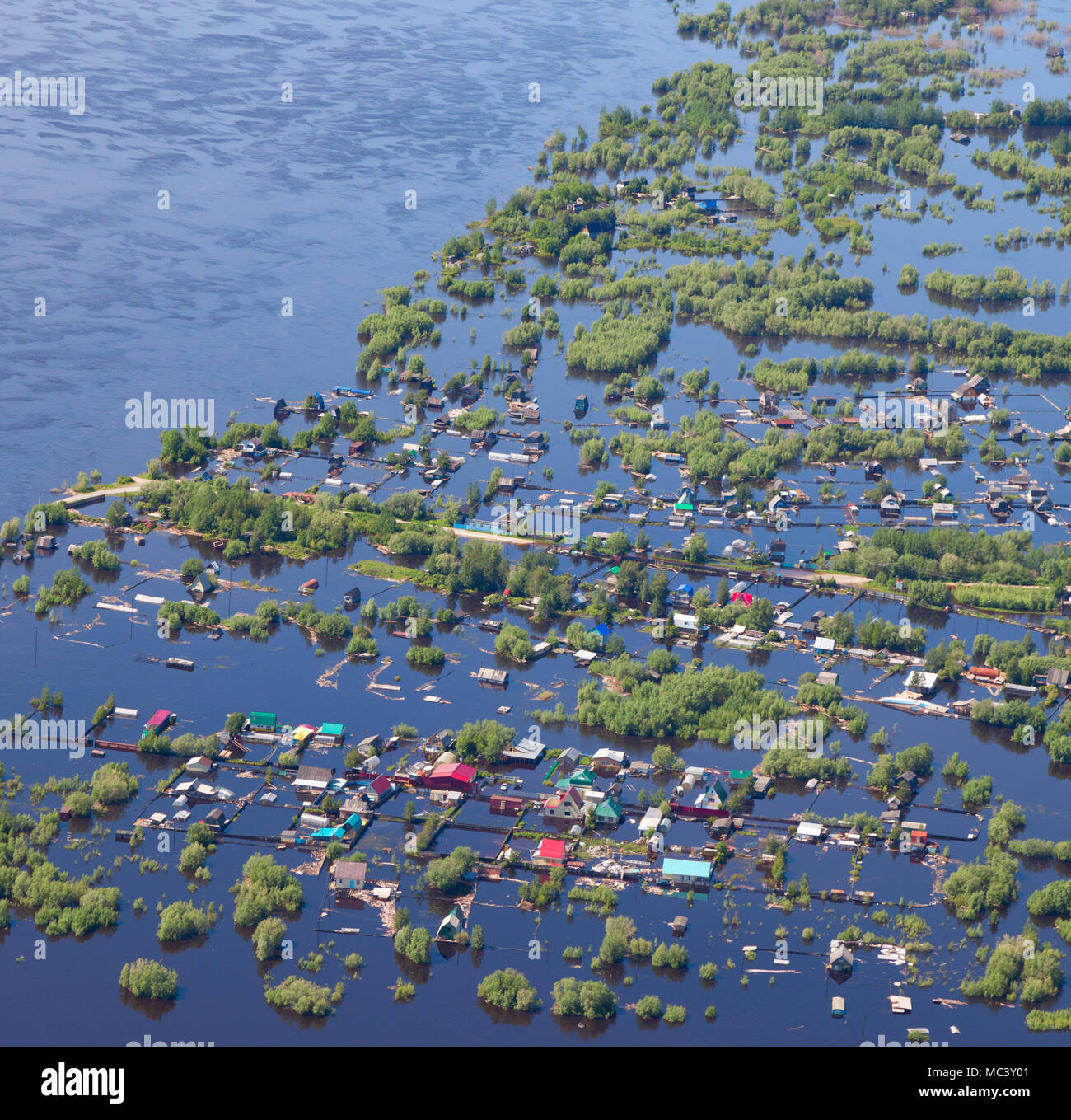 Flood house water damage hi-res stock photography and images - Alamy