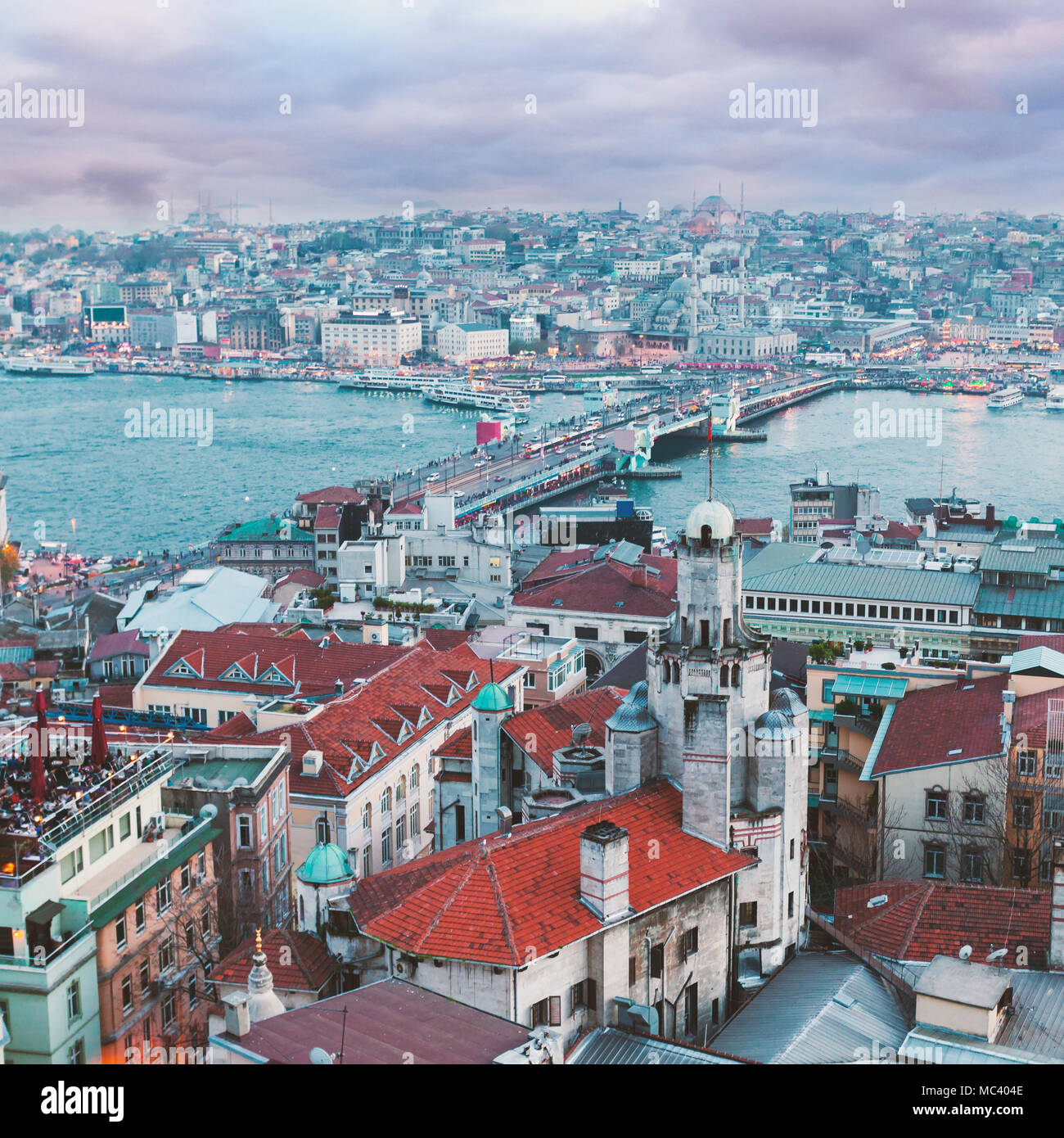 Aerial view of istanbul topkapi palace hi-res stock photography and ...