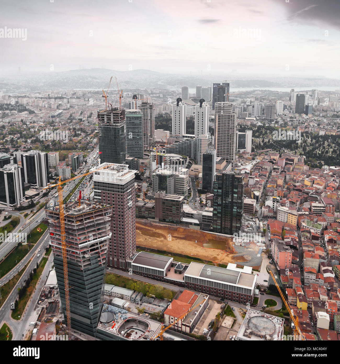 Istanbul aerial view Stock Photo - Alamy
