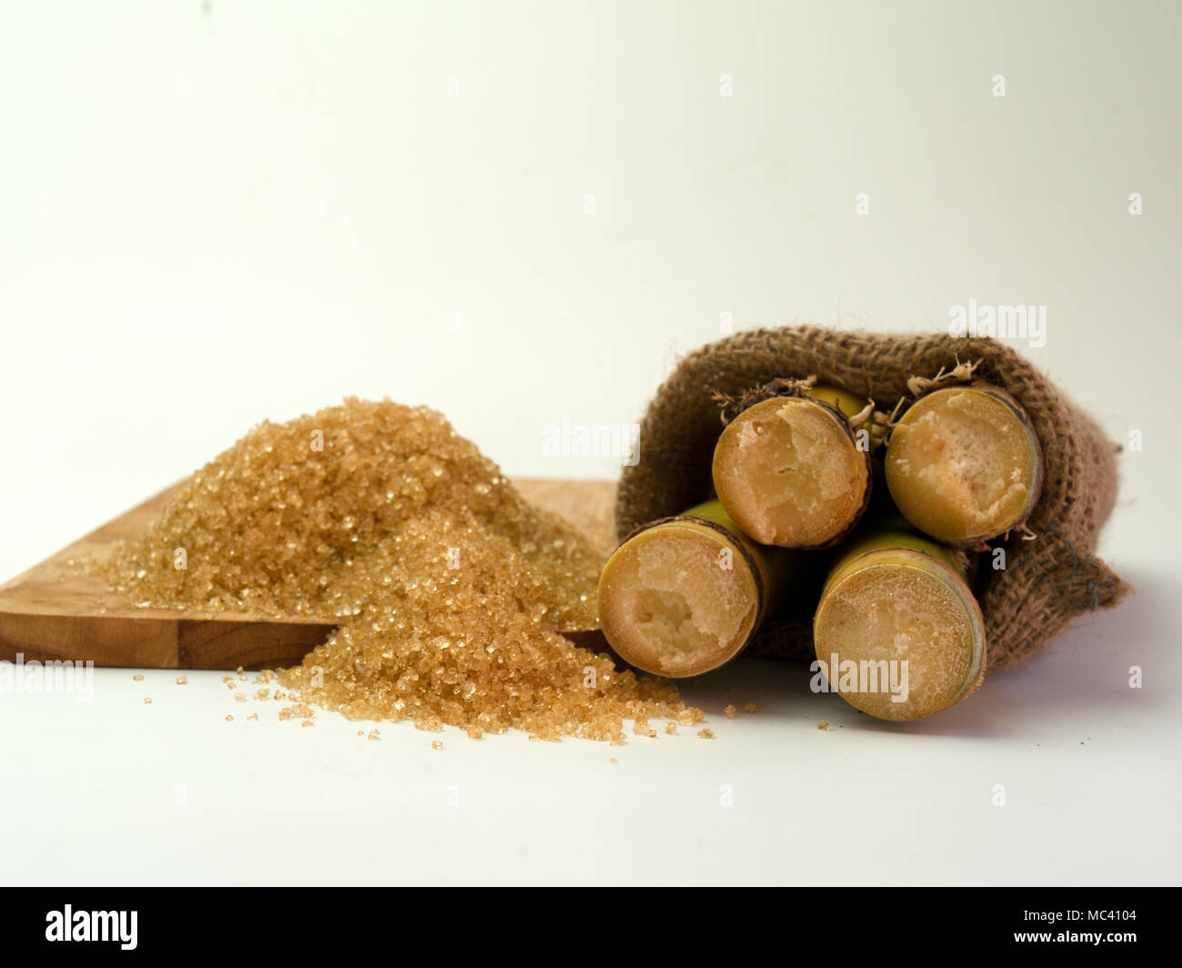 Sugarcane and sugar , Sugar cane, yielding a brown sugar Stock Photo ...