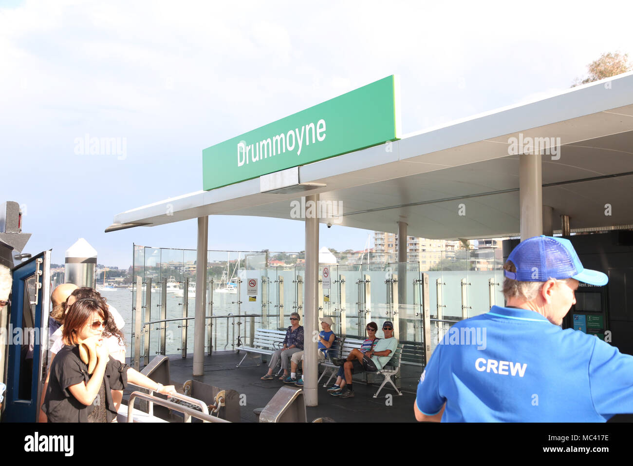 Drummoyne ferry wharf Stock Photo - Alamy