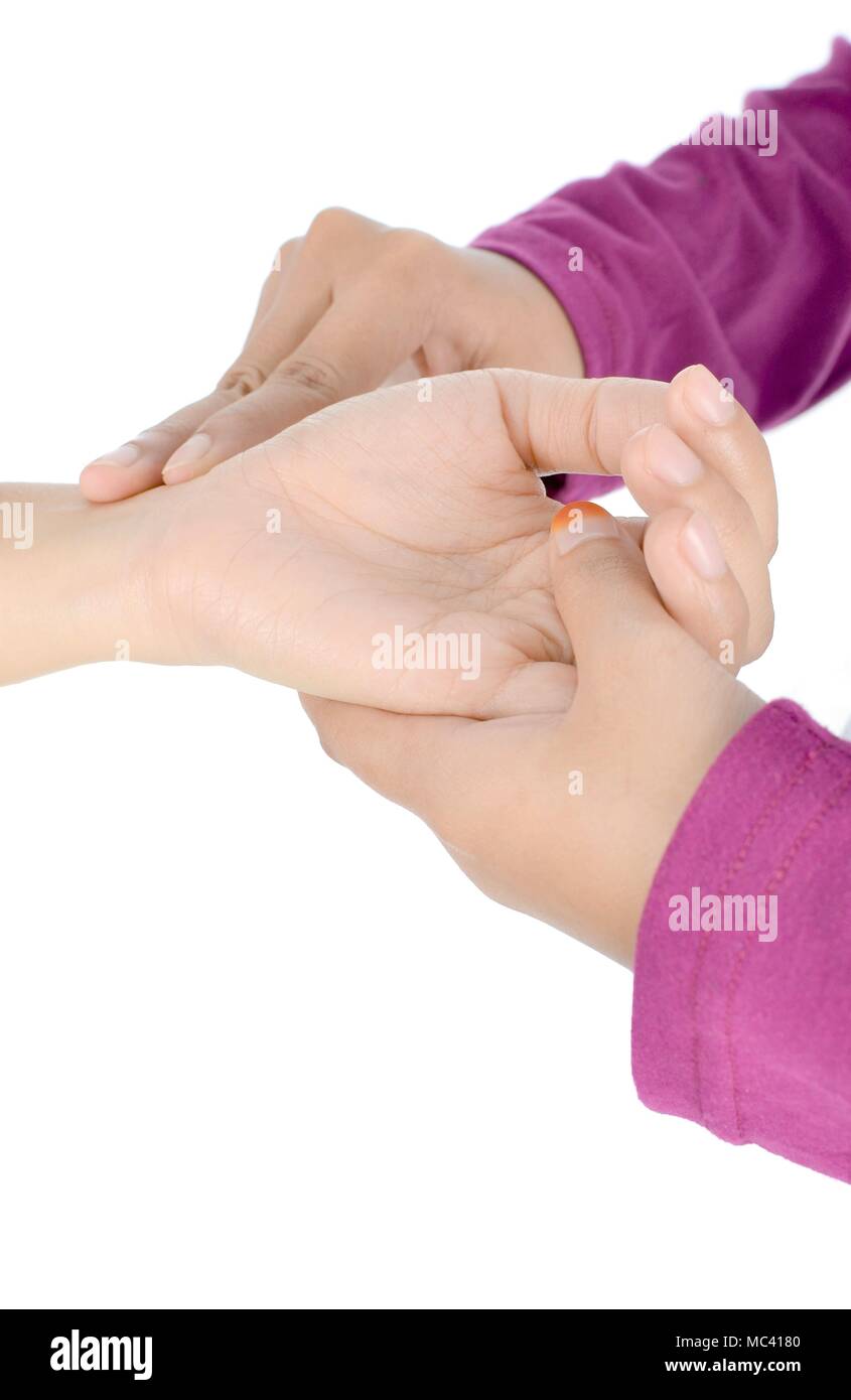 Take pulse hi-res stock photography and images - Alamy