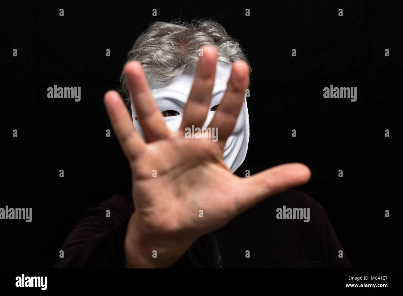 Outstretched Hands Front