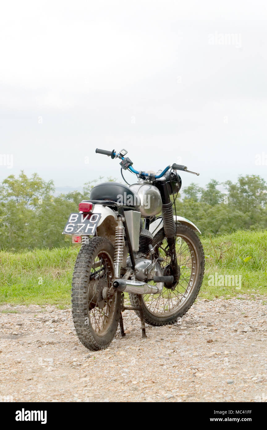 1970 BSA Bantam Trial 175cc Stock Photo - Alamy