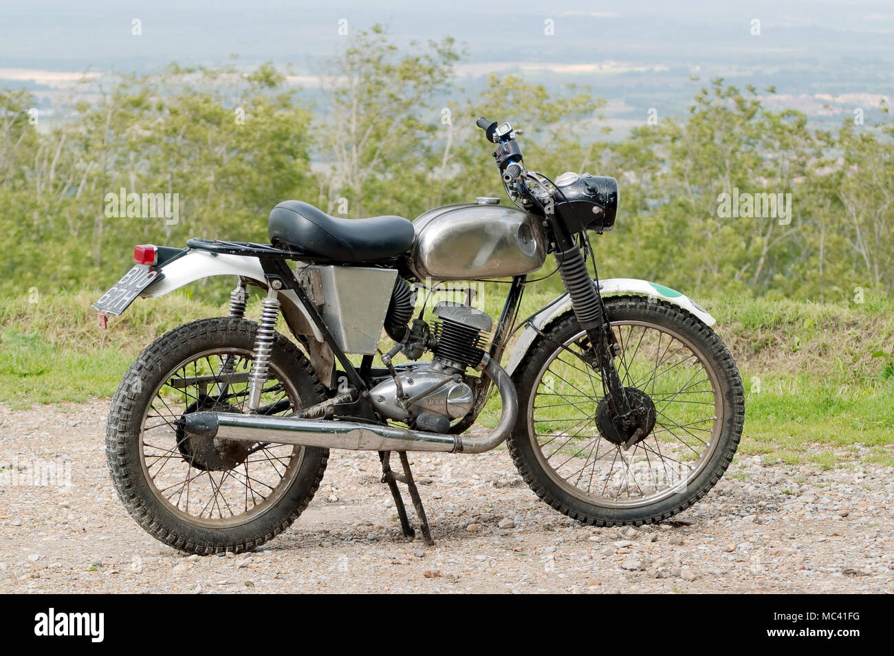 1970 BSA Bantam Trial 175cc Stock Photo - Alamy