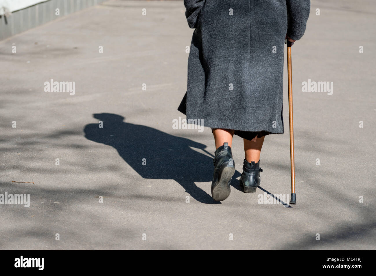 Woman's legs and back view hi-res stock photography and images - Alamy