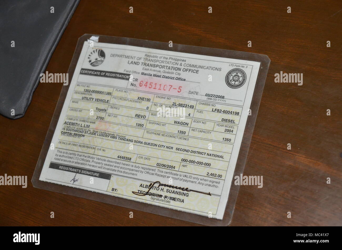 Philippine Drug Enforcement Agency High Resolution Stock Photography ...