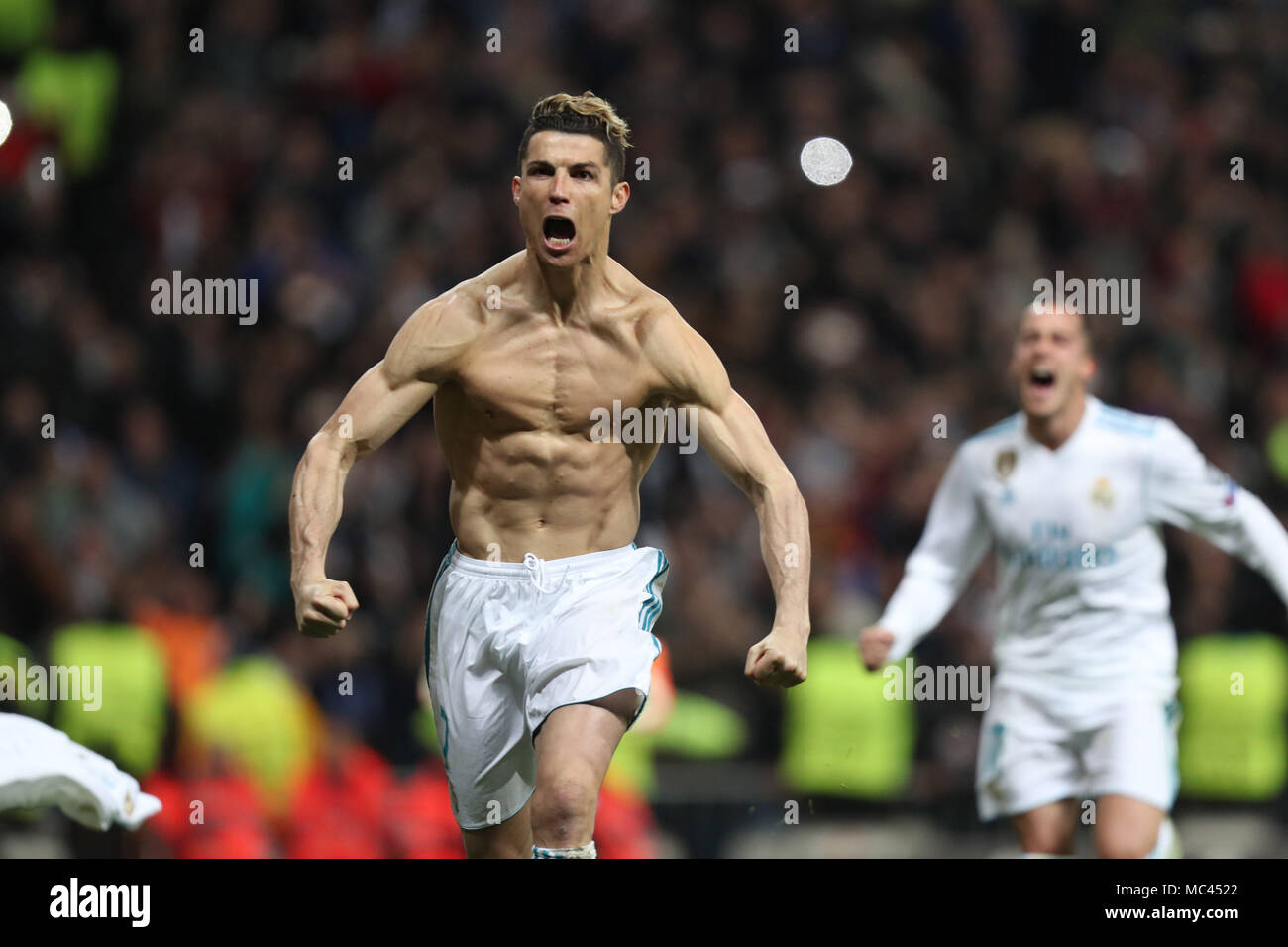 April 11, 2018 - Madrid, Spain - CRISTIANO RONALDO of Real Madrid ...