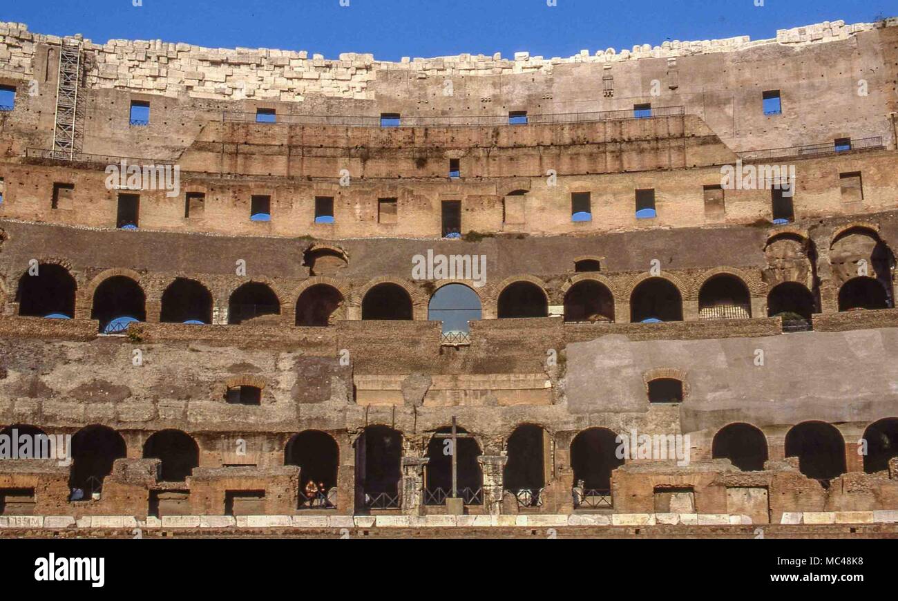 Rome, Italy. 1st Dec, 1989. The largest amphitheater ever built, the ...