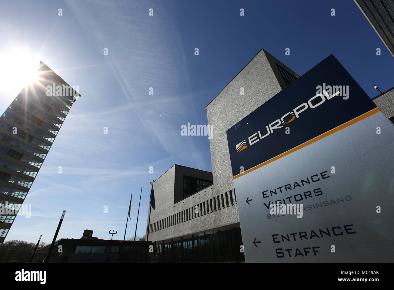 The Europol headquarters building in The Hague, Netherlands March 20 ...
