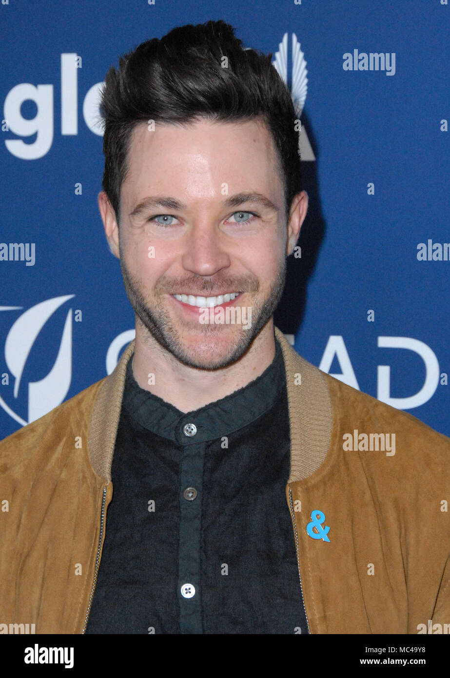 Beverly Hills, California, USA. 12th April, 2018. Actor Brandon ...