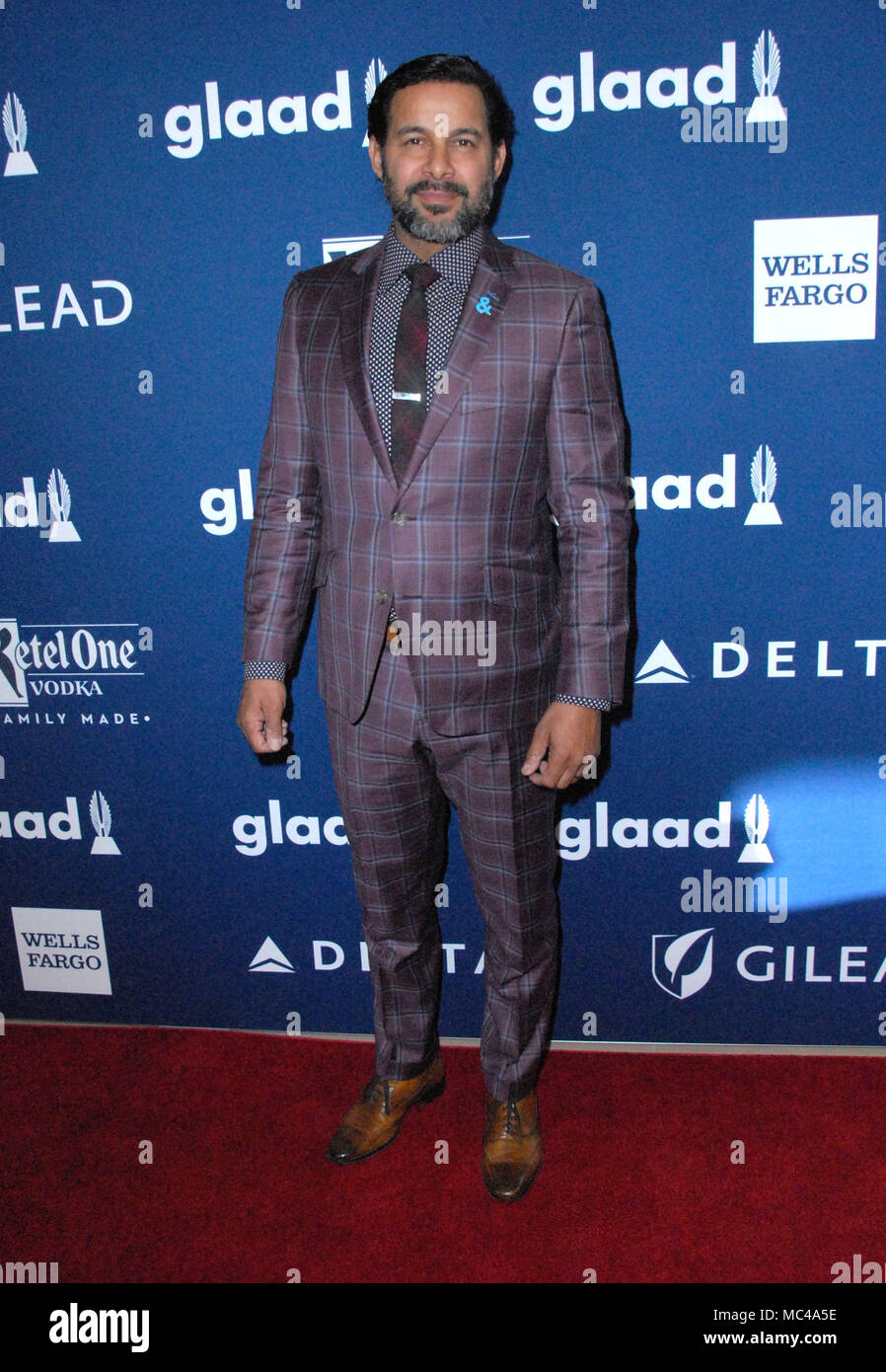 Beverly Hills, California, USA. 12th April, 2018. Actor Jon Huertas ...