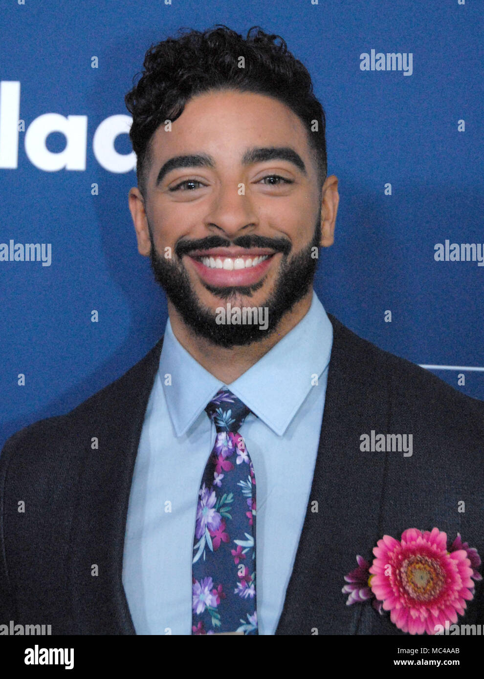 Beverly Hills, California, USA. 12th April, 2018. Laith Ashley attends ...