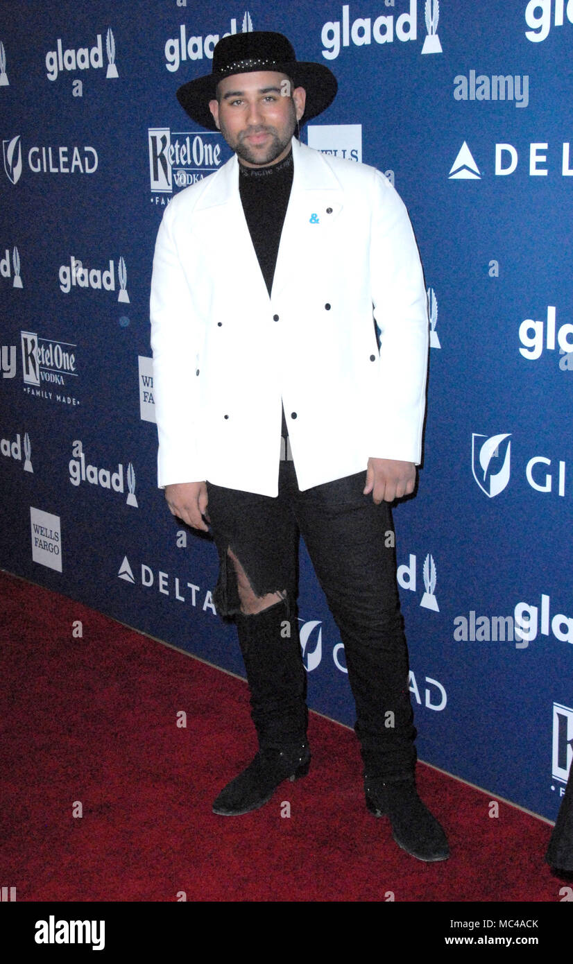 Beverly Hills, California, USA. 12th April, 2018. Parson James attends ...