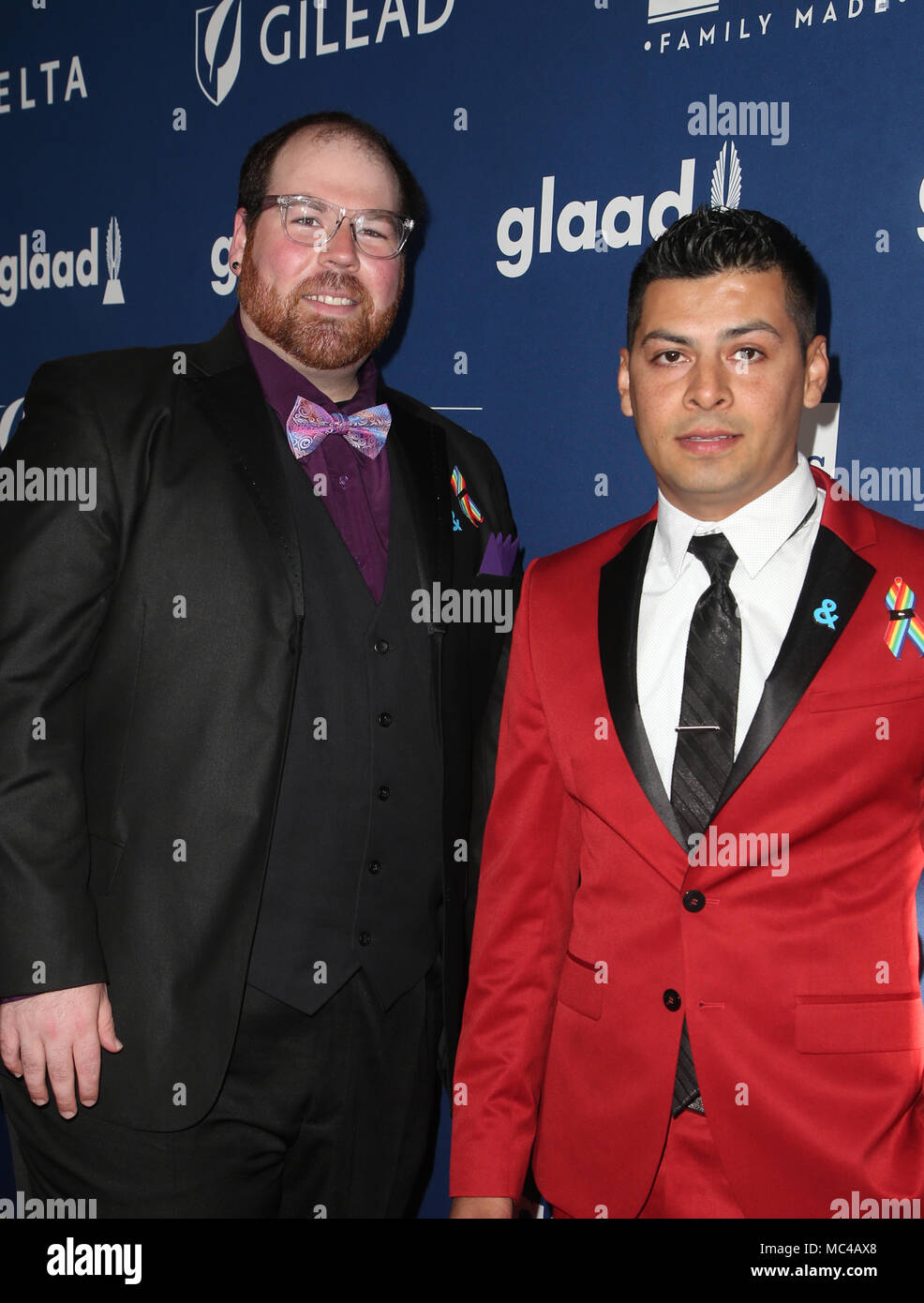 BEVERLY HILLS, CA - APRIL 12: Chris Hansen, Javier Nava, At the 29th ...