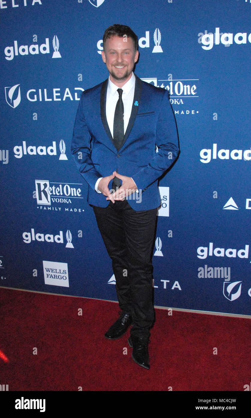 Beverly Hills, California, USA. 12th April, 2018. Actor Stephen Guarino ...