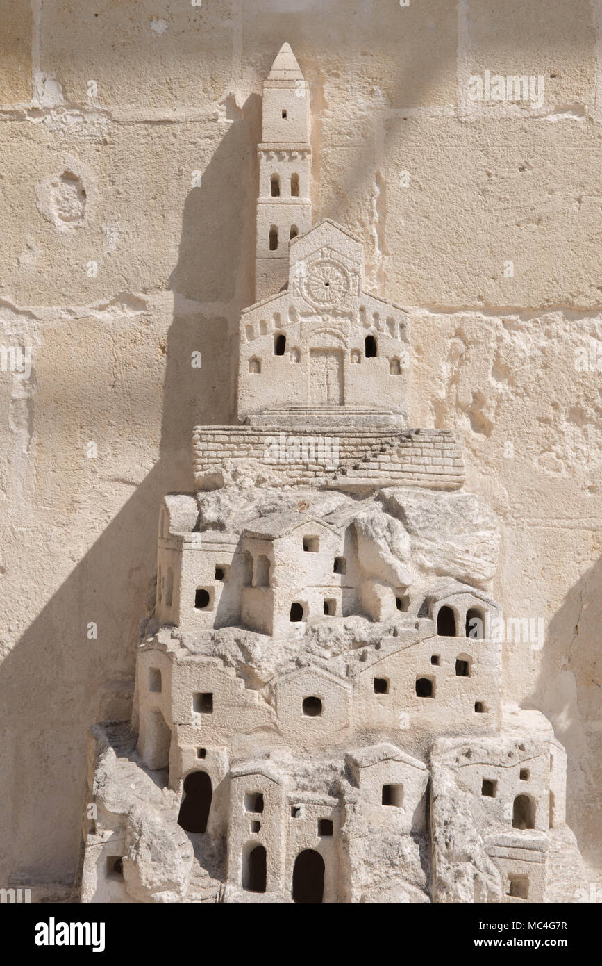 The stone of the Sassi is enough soft for to do some artistic ...