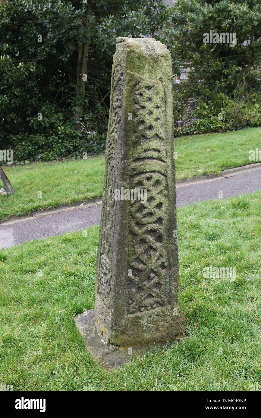 Anglo saxon cross shaft hi-res stock photography and images - Alamy