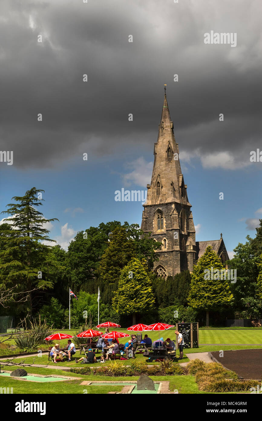 Cumbria ambleside church hi-res stock photography and images - Alamy