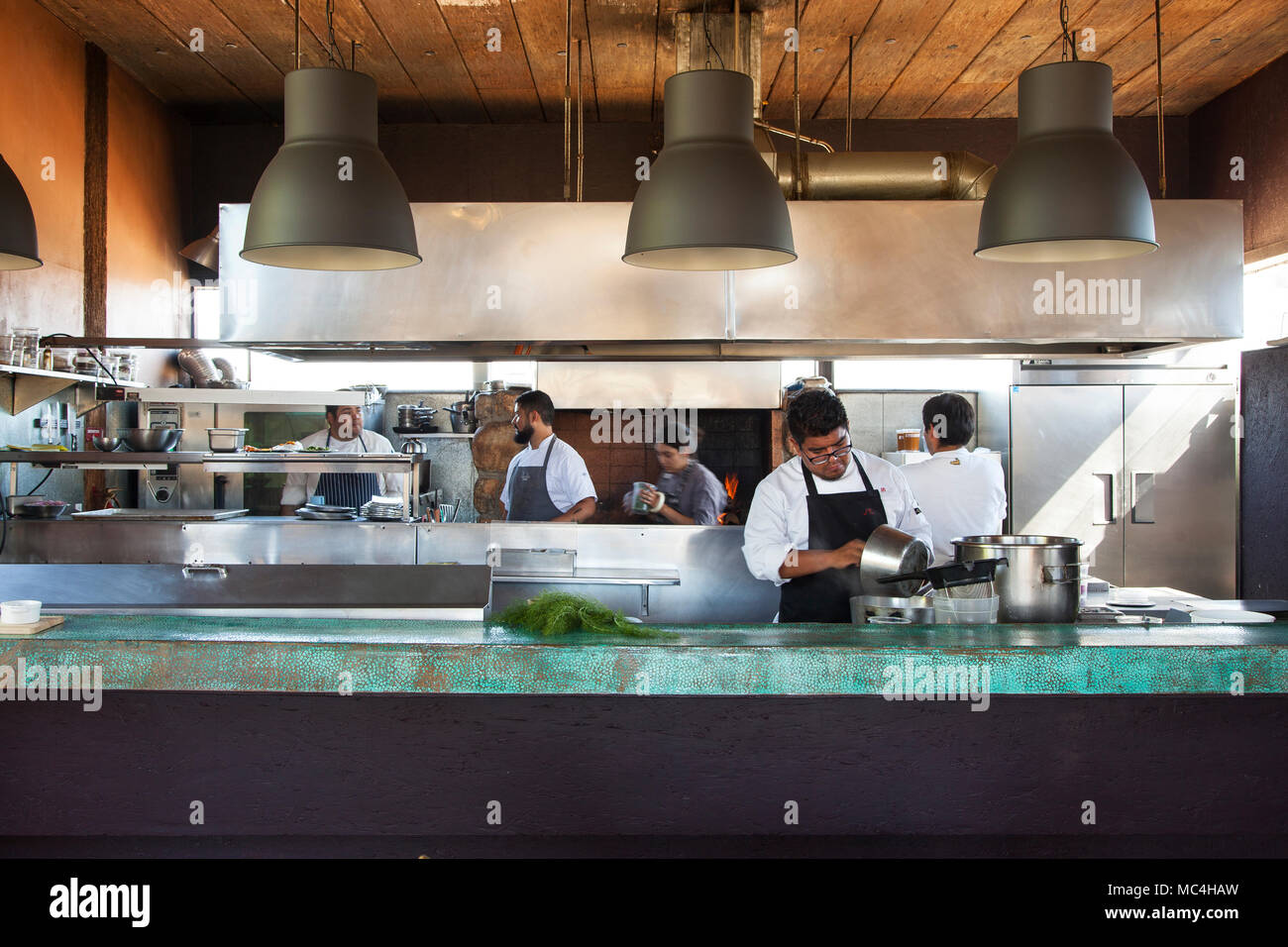Kitchen Corazon de Tierra, Valle de Guadalupe, Baja California, Mexico ...
