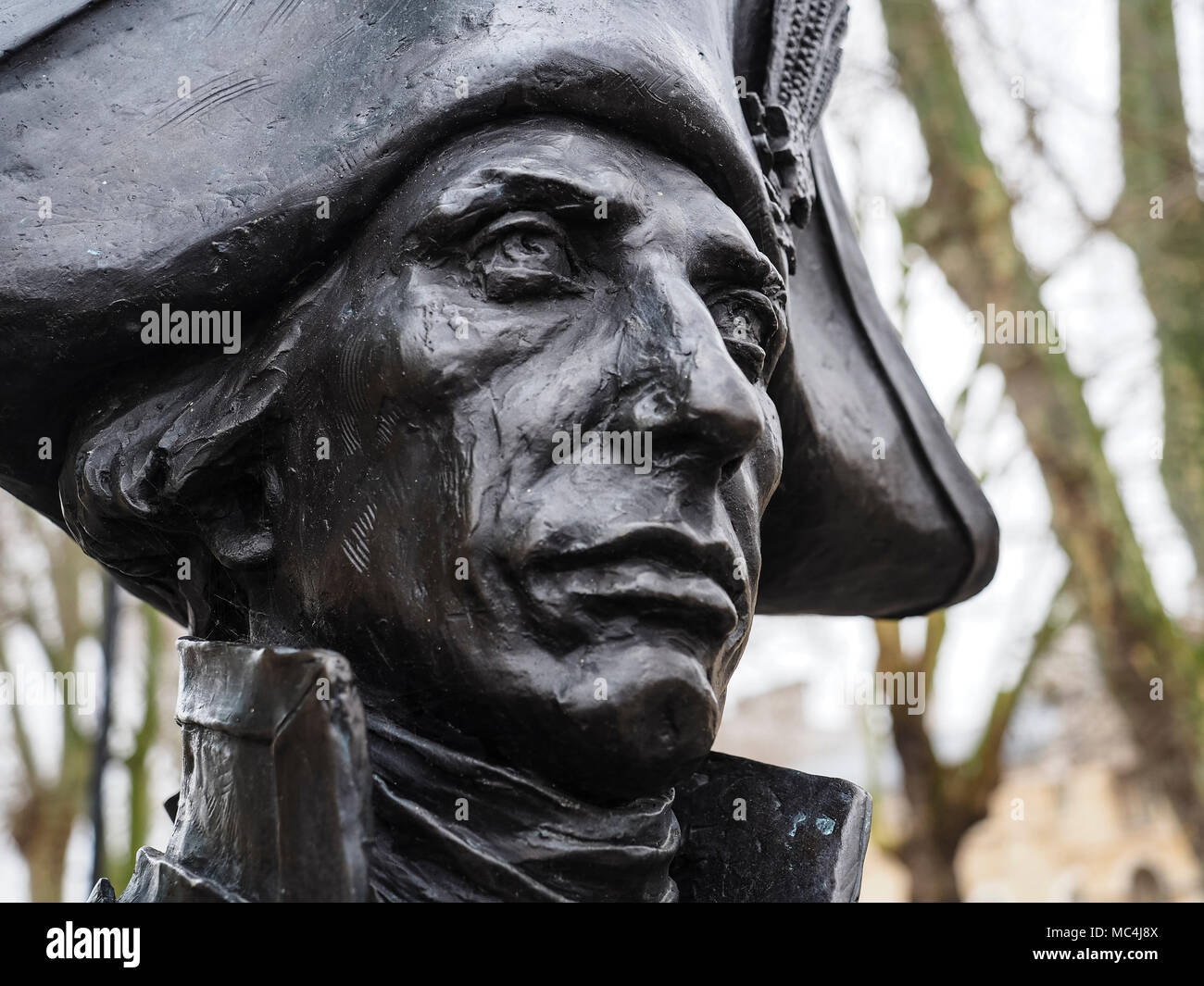Statue of lord nelson at greenwich hi-res stock photography and images ...