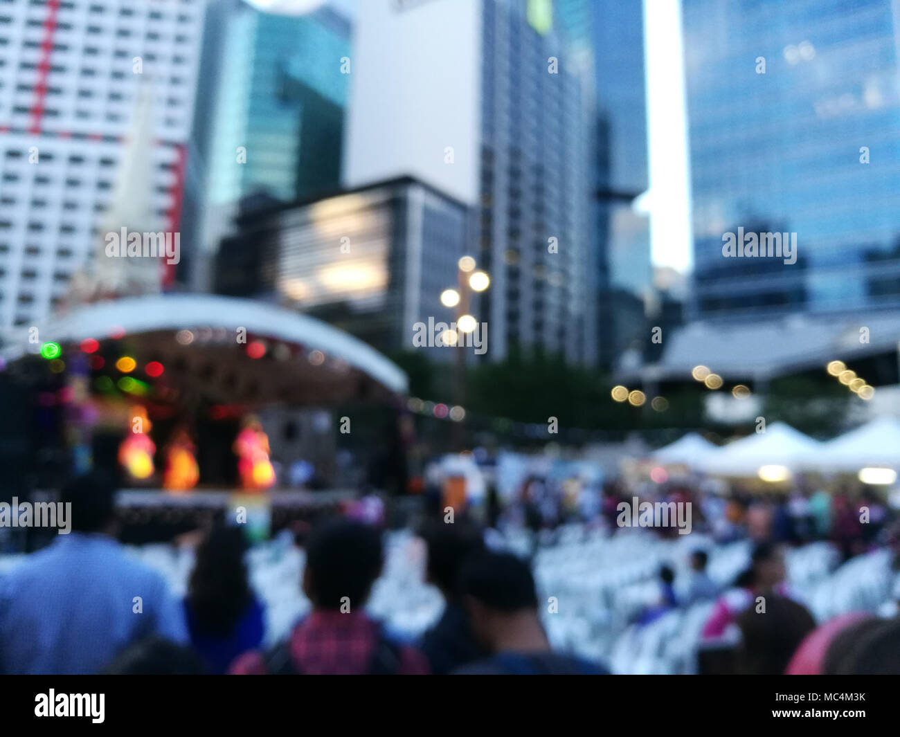 Vintage crowd scene at night hi-res stock photography and images - Alamy