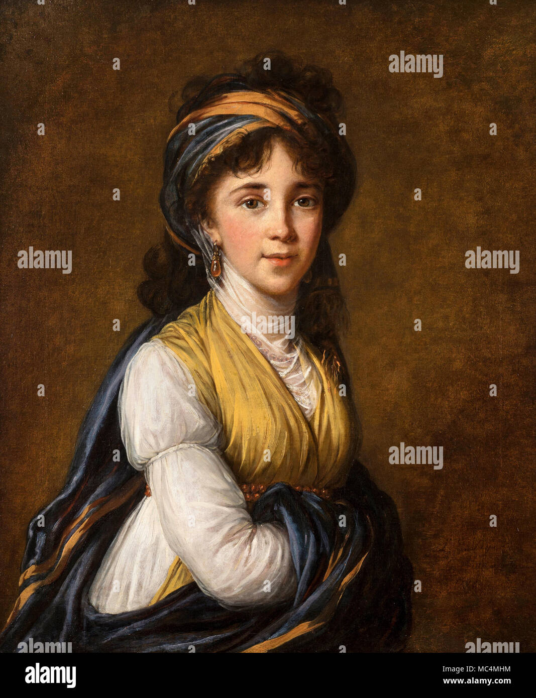 Painting art museum painting vigee lebrun hi-res stock photography and ...