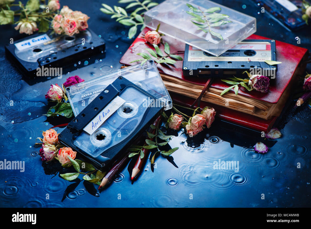 Audio cassettes hi-res stock photography and images - Alamy