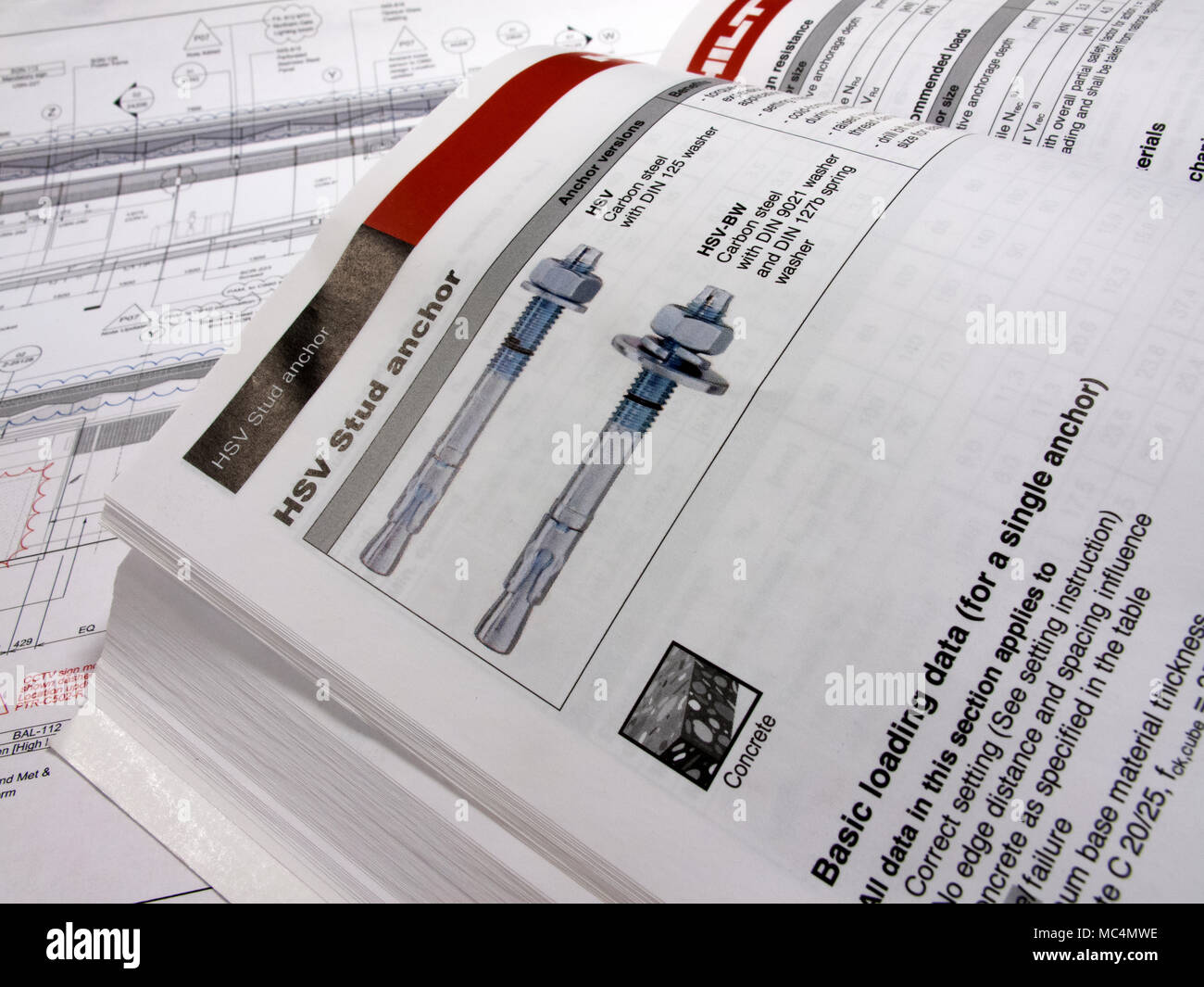 fastener technical data sheet for fixings used in the construction ...