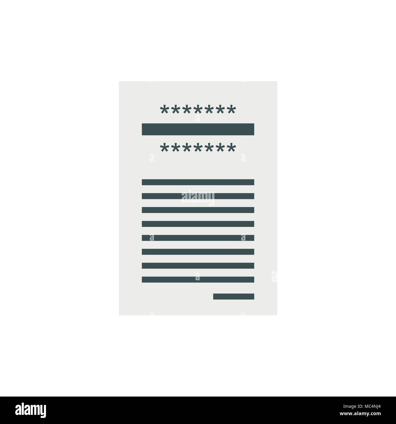 Store check icon, flat style Stock Vector Image & Art - Alamy