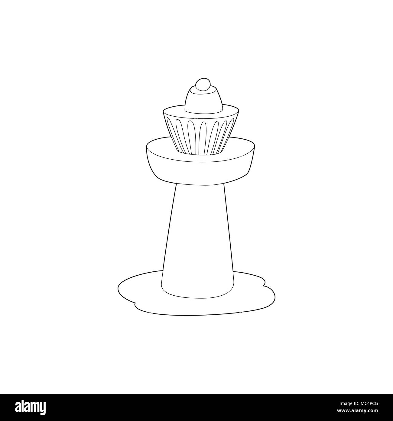 Control tower at airport icon, outline style Stock Vector Image & Art ...